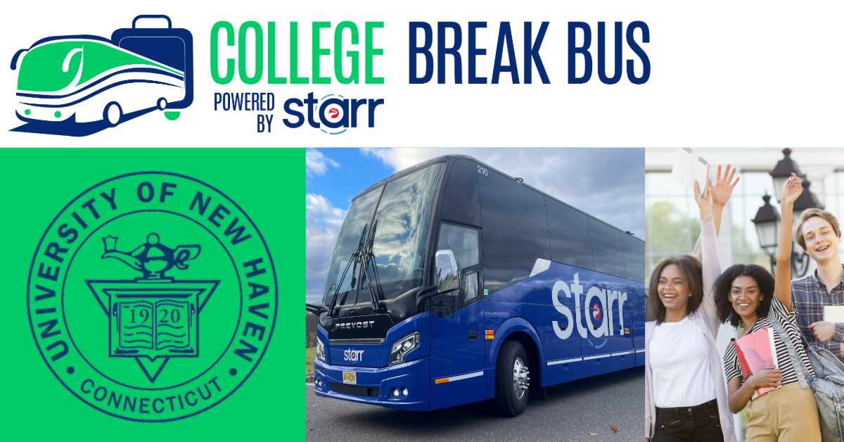 University of New Haven Break Transportation - College Break Bus